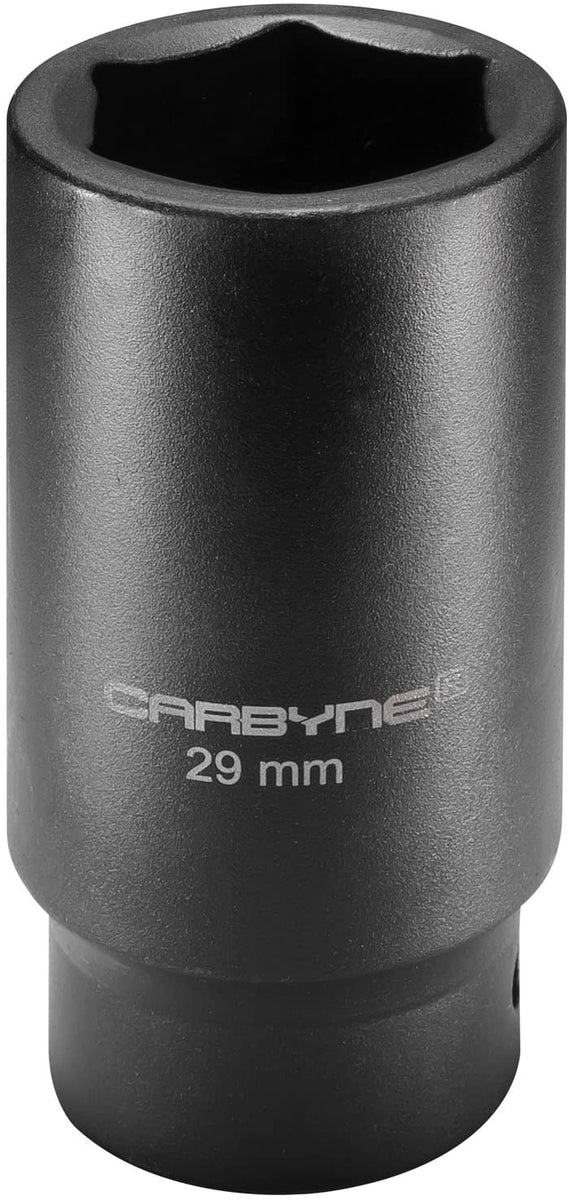 CARBYNE Deep Impact Socket - 29mm, 1/2-Inch Drive, 6-Point | Chrome Mo ...